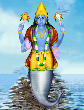 Matsya Avatar of lord Vishnu ,Legend of Matsya Avatar – AstroPedia