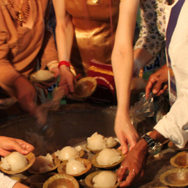 Karthigai Deepam : Food Feeding on Karthigai Deepam For 27 people on N