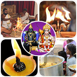 Saturn Birthday Basic Package and Group Hanuman Combo Package Online