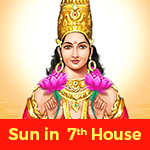 Sun in 7th House : Meaning, Impact And Remedies